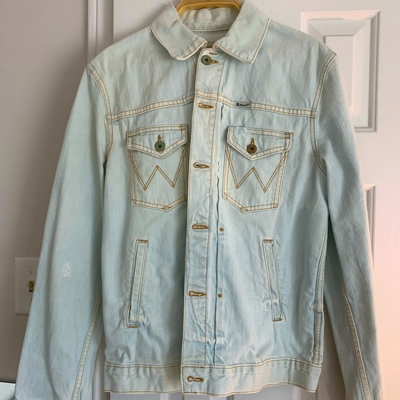 Wrangler | Jackets & Coats | Wrangler Mens Denim Jacket Blue Bell Large ...